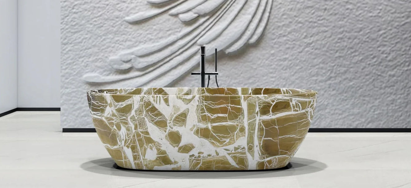 Exploring "Stone Reverie": How to Use Soft Stone Panels and Marble in ...
